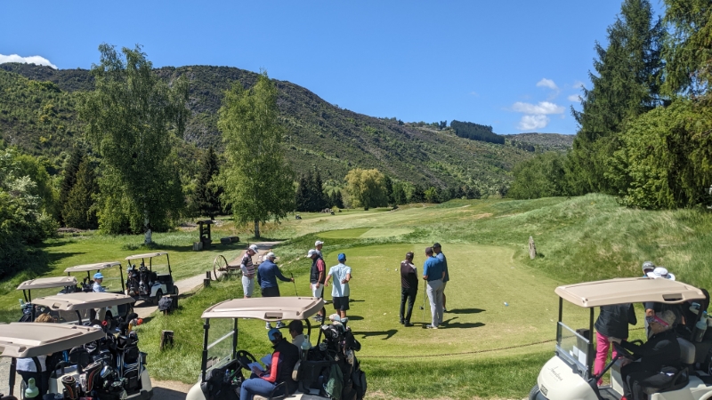 Queenstown turns on the charm for SGA Golfers