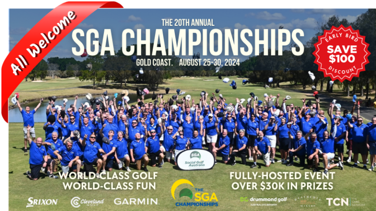 2024 SGA Championships - Gold Coast, Qld - Social Golf Australia